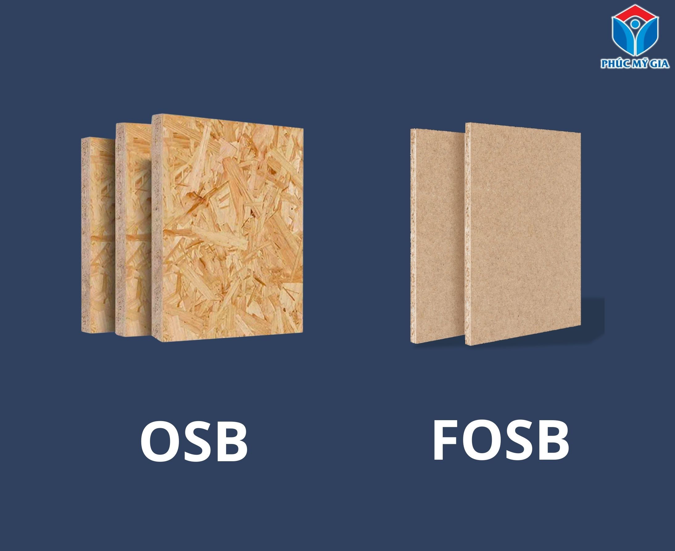 PHÂN BIỆT CỐT VÁN OSB VÀ FOSB PHÚC MỸ GIA